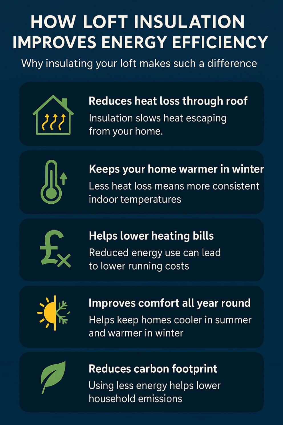 How Loft Insulation Improves Energy Efficiency and Cuts Heating Bills ...